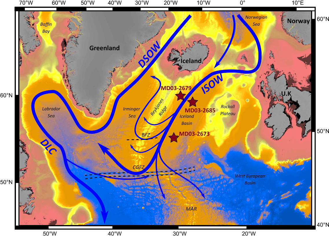 Dynamics of the deep circulation in the subpolar North Atlantic over ...